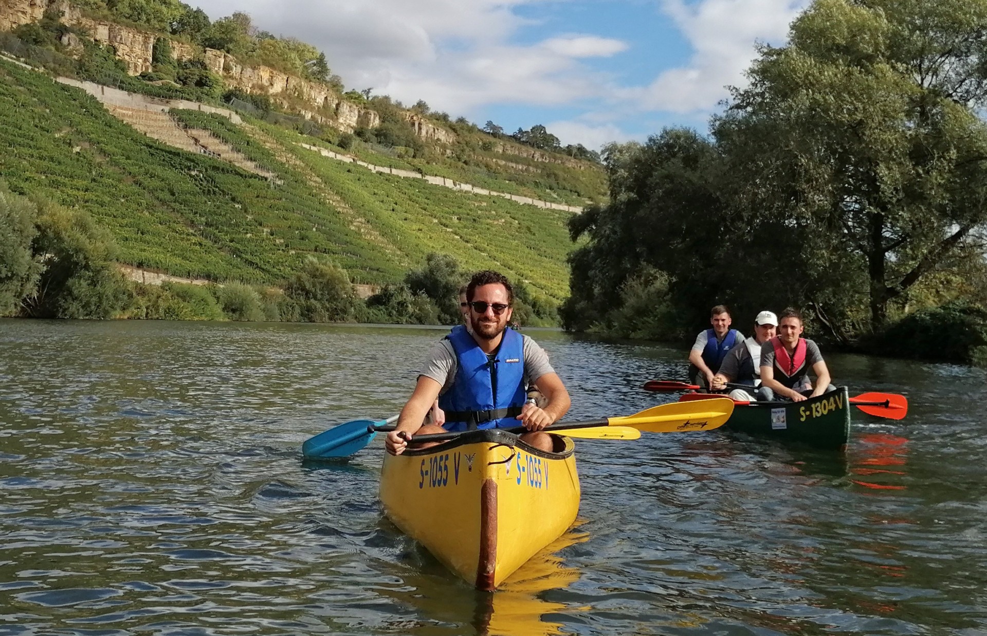 River-Team: Kanutour als Teamevent Stuttgart - Die Zugvögel