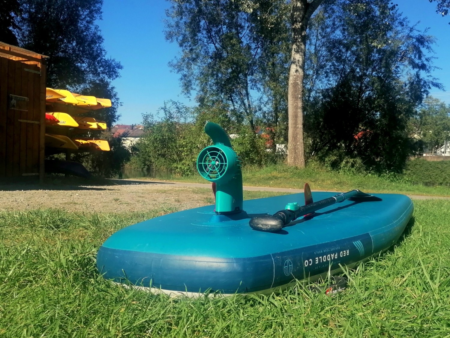 Elektro Finne für SUP Board - Die Zugvögel